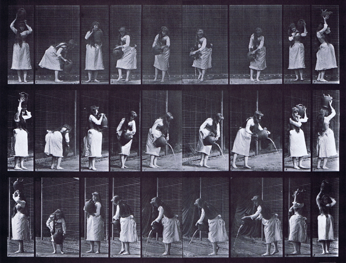 Muybridge Art Refrence - Clothed Female Miscellaneous Movements With ...